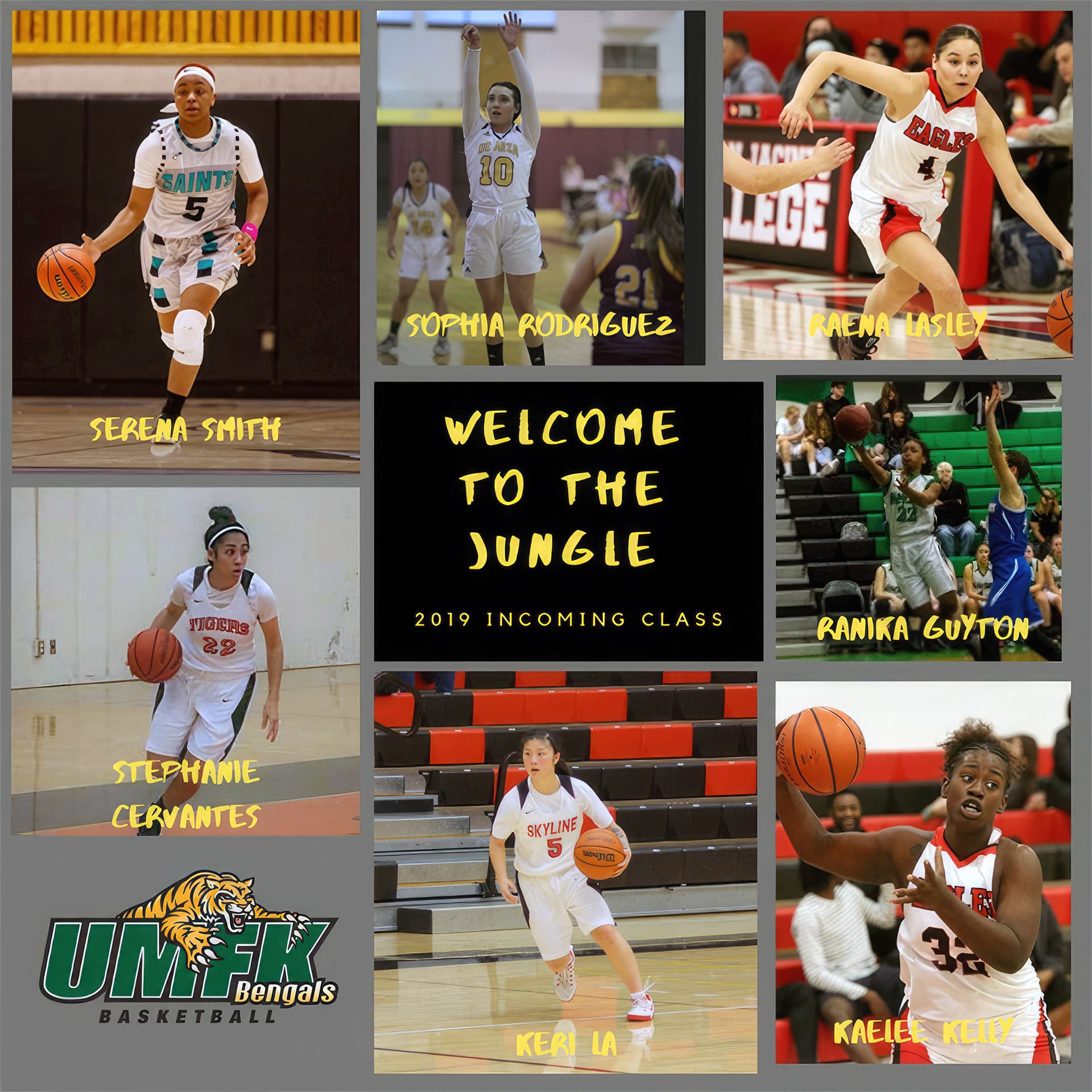 Women’s Basketball 2019 Class | UMFK Athletics